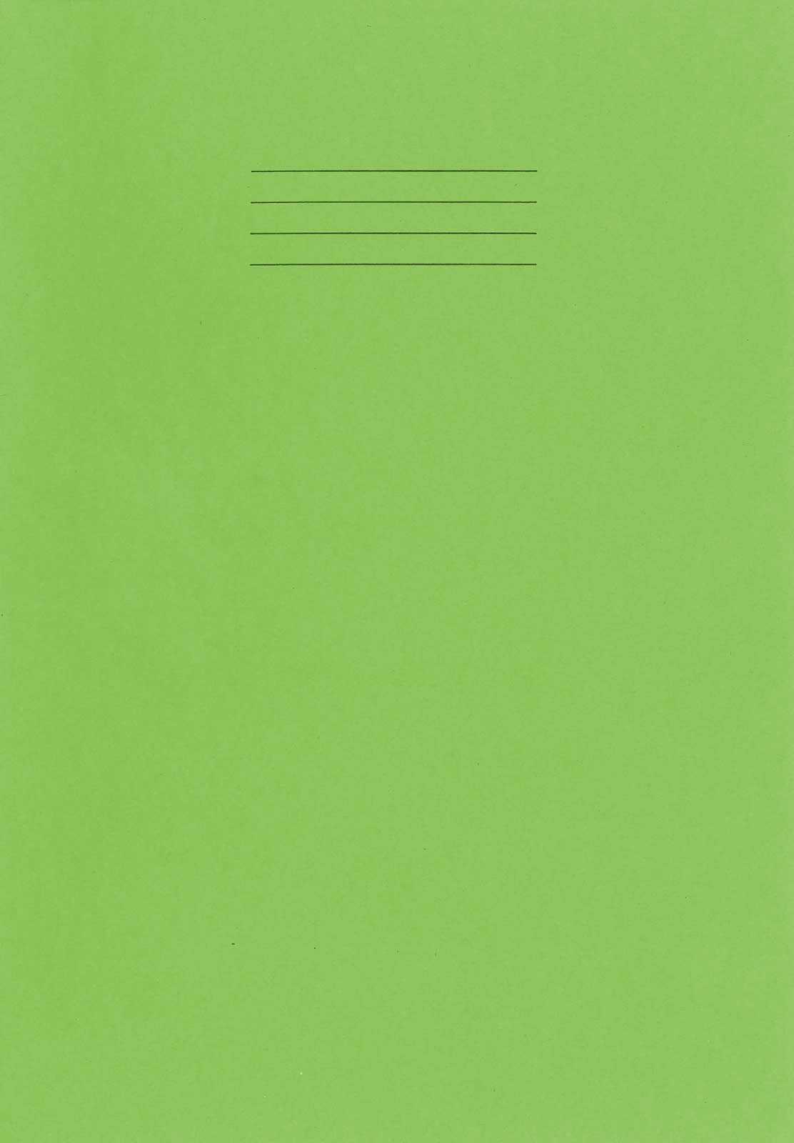 A4-32 Pages-8mm-Ruled-Light-Green-Cover-Pack-of-50