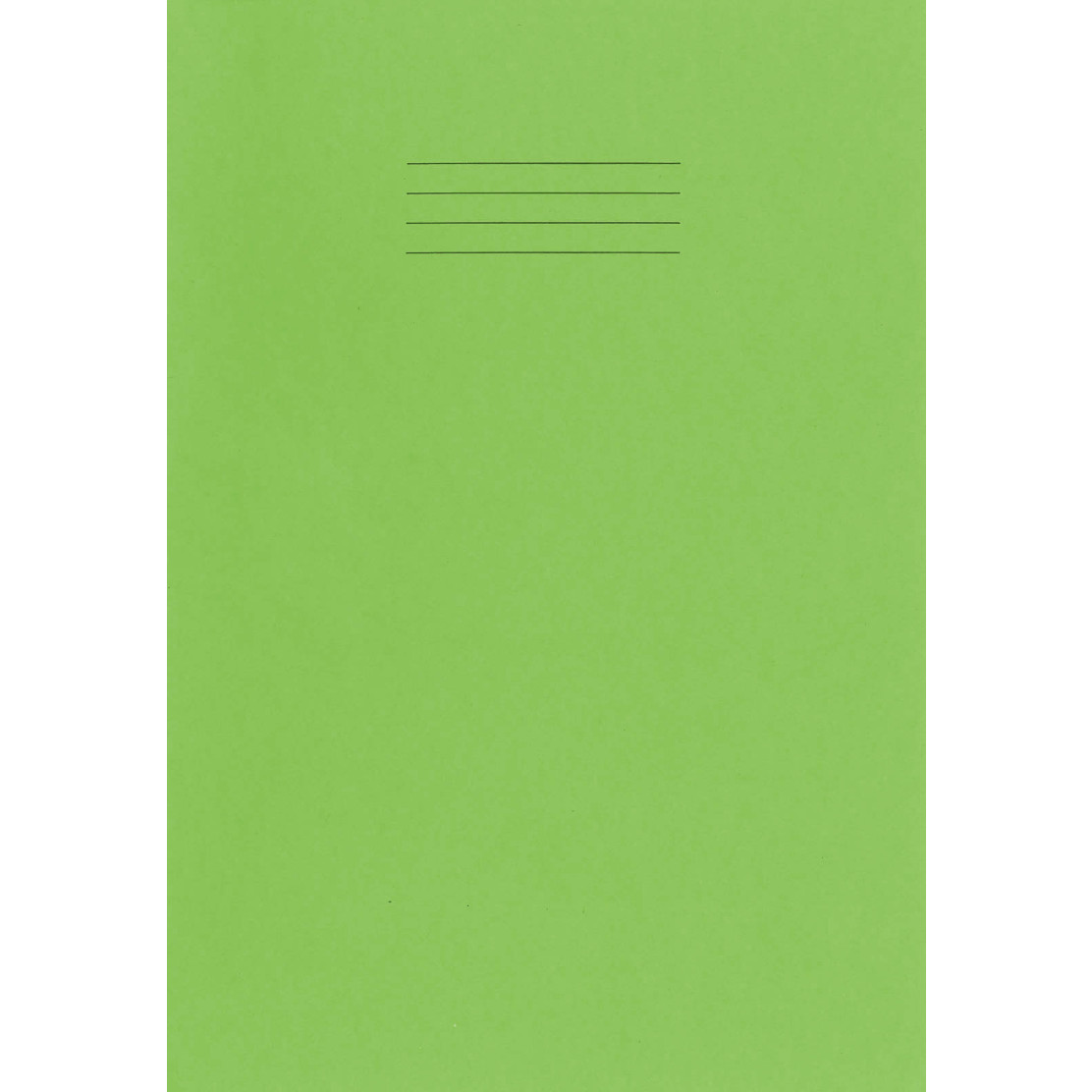 A4-32 Pages-8mm-Ruled-Light-Green-Cover-Pack-of-50