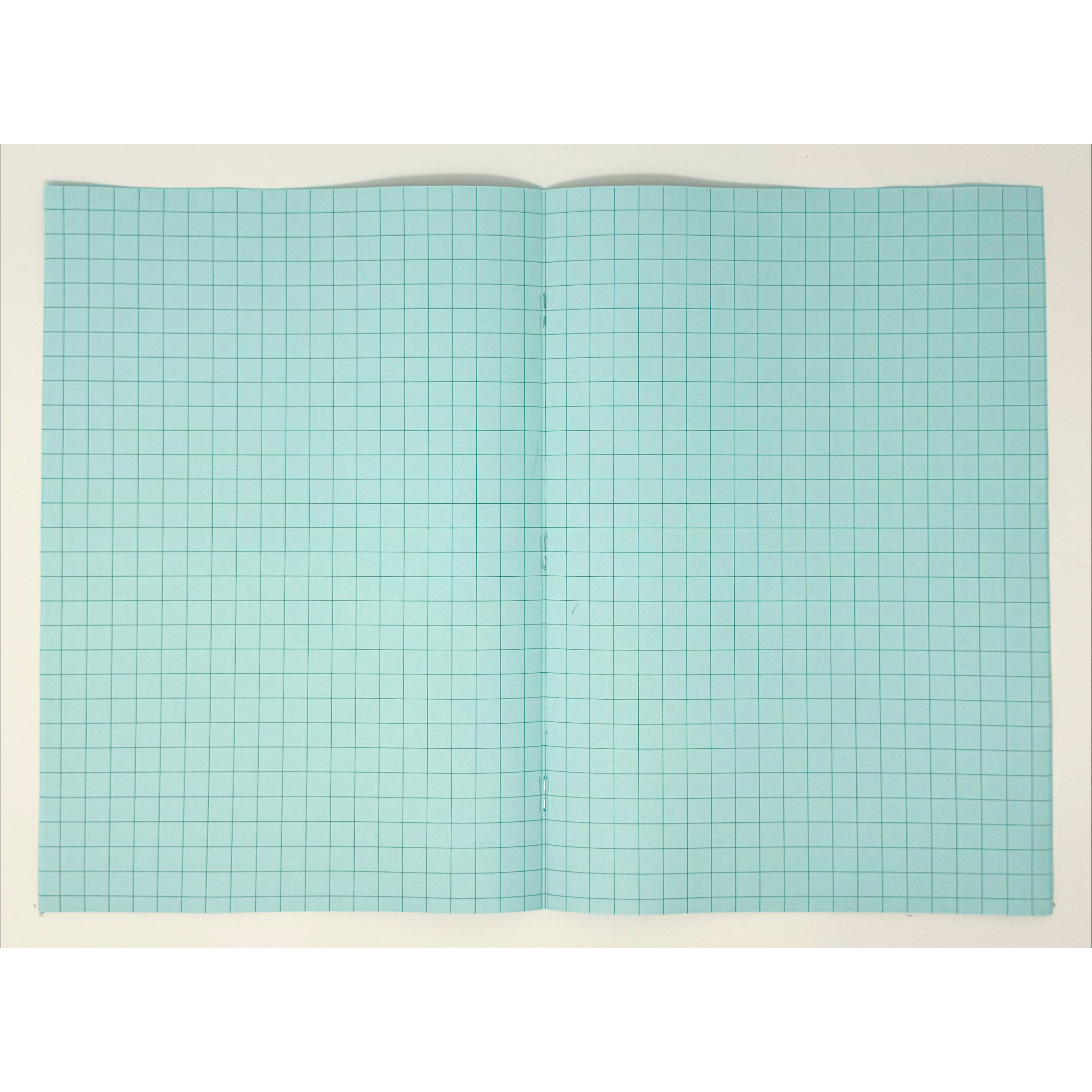 GHP A4 32 Page SEN Books - Yellow with Blue Tinted Paper 10mm Squared