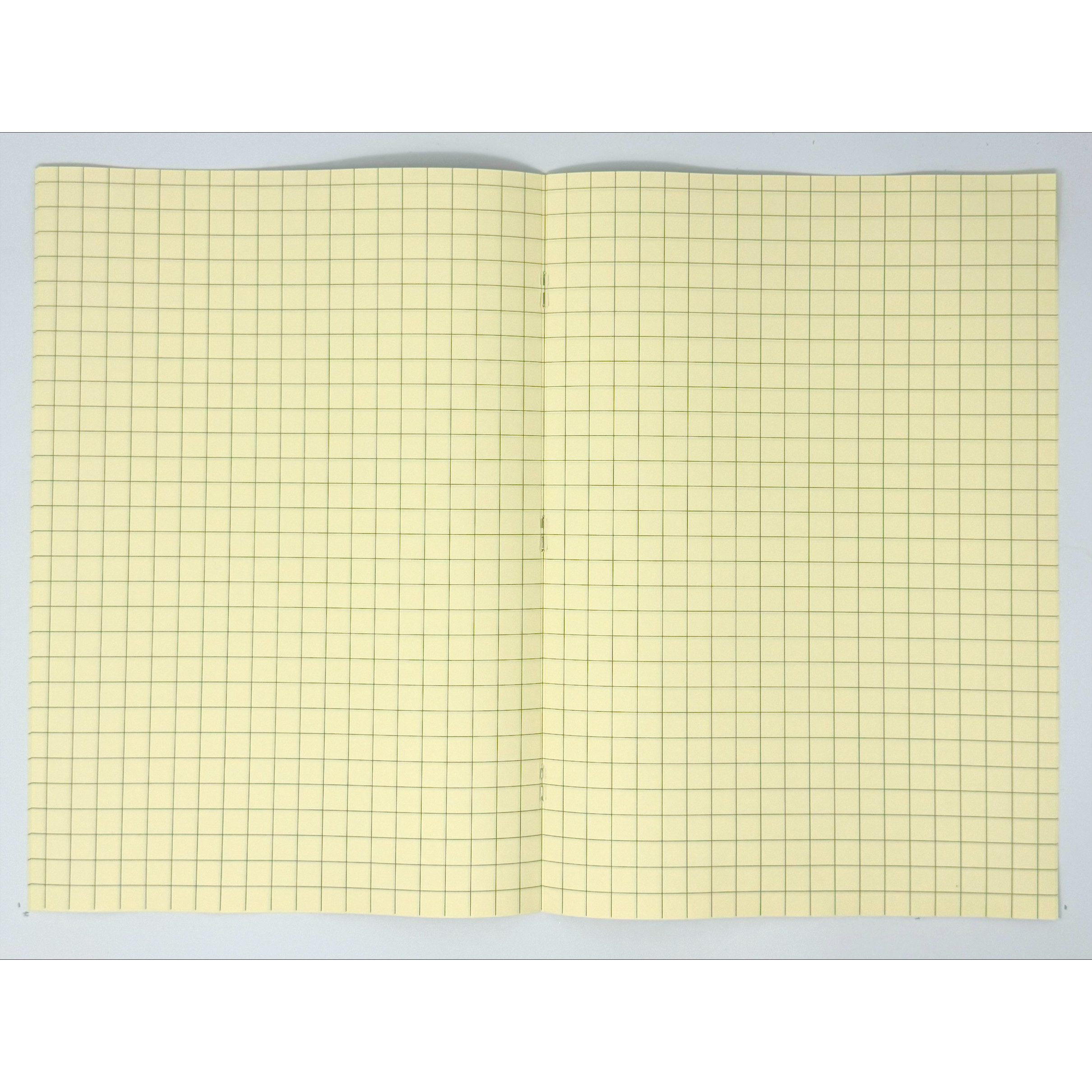 GHP A4 32 Page SEN Books - Yellow with Cream Tinted Paper 10mm Squared