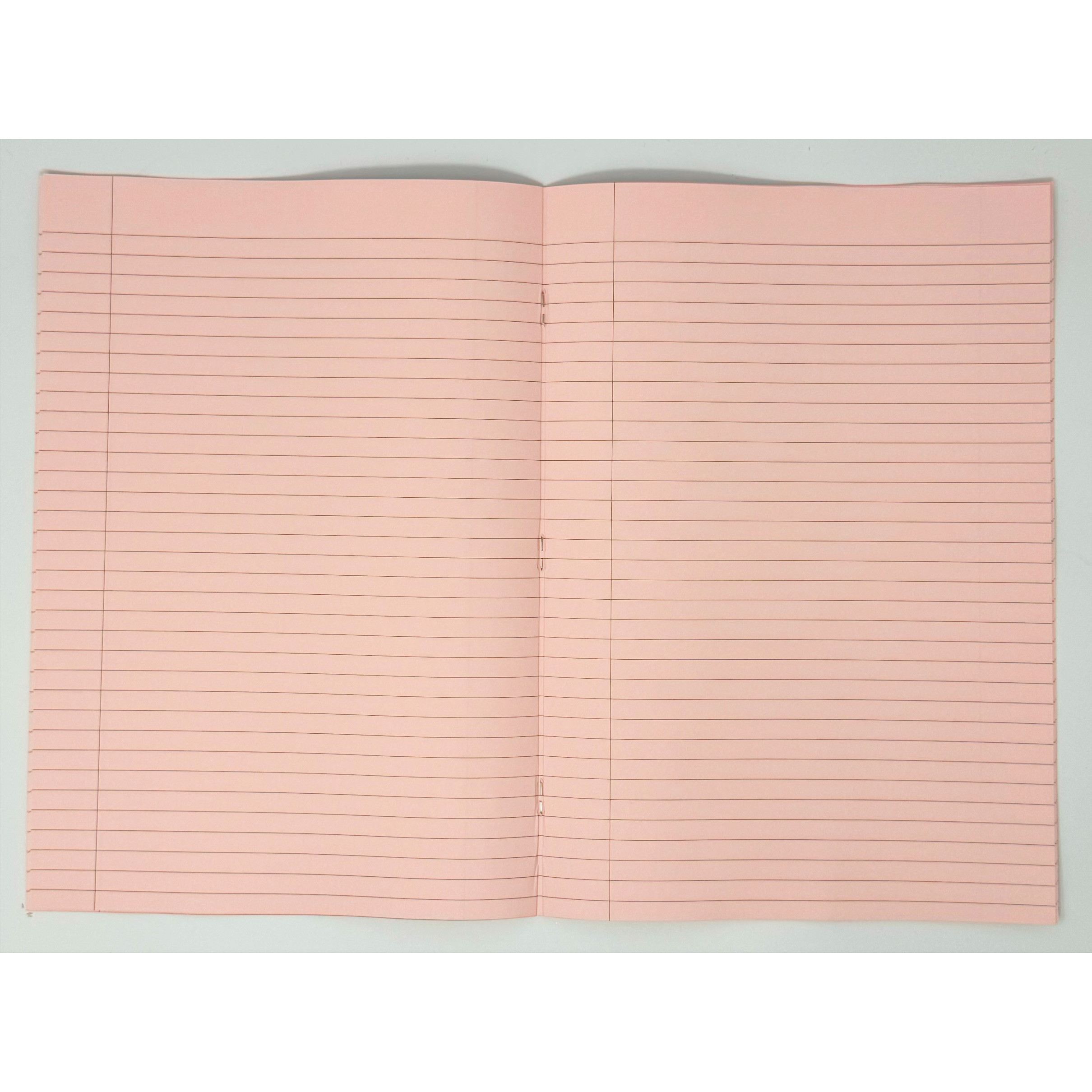 GHP A4 32 Page SEN Books - Yellow with Pink Tinted Paper 8mm Lined with ...