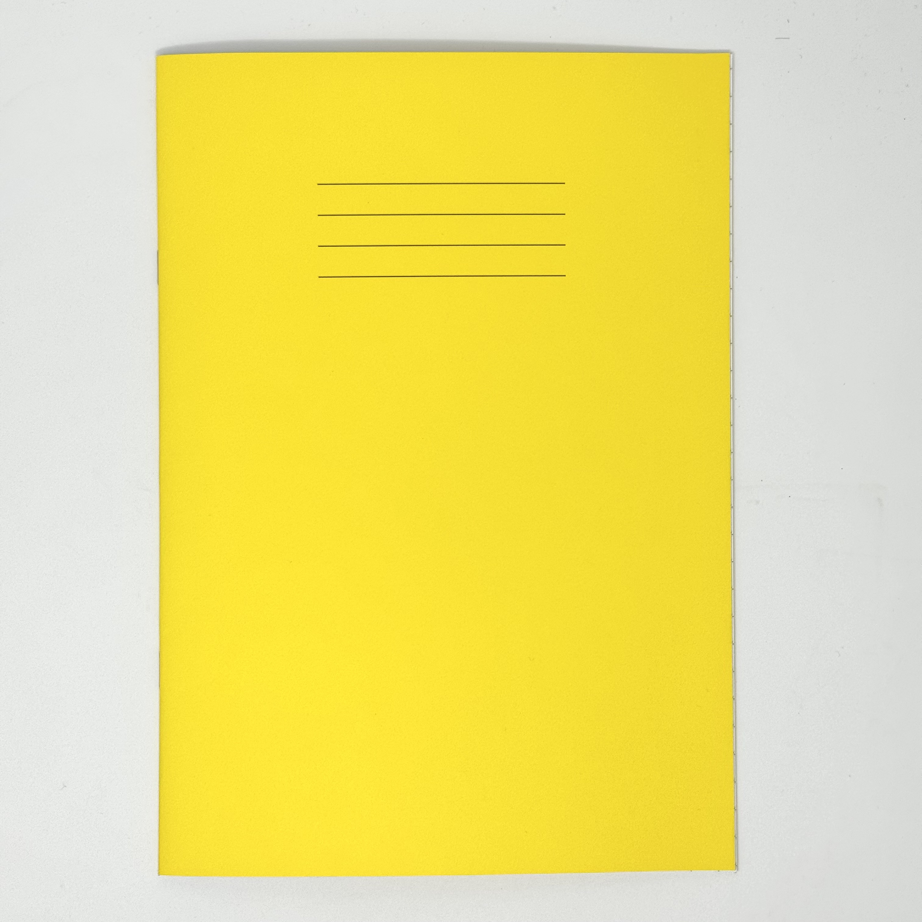 GHP A4 32 Page SEN Books - Yellow with Green Tinted Paper 10mm Squared