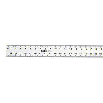 Helix-White-1-Meter-Metric-Ruler